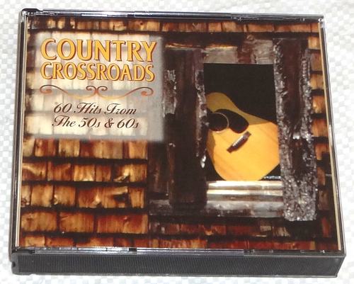 COUNTRY CROSSROADS 60 HITS FROM THE 50s & 60s 1996 BMG 3-DISC CD MUSIC ...