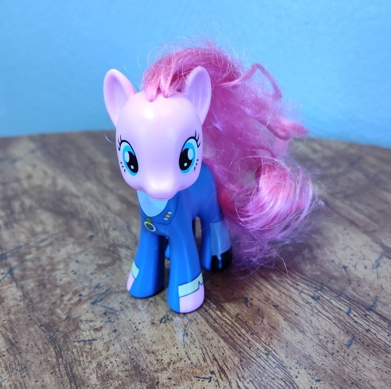 My Little Pony FIM G4 Wonderbolt Pinkie Pie Blue Outfits Brushable | eBay