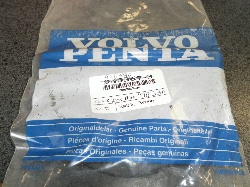 NEW VOLVO HOSE 990536 | eBay