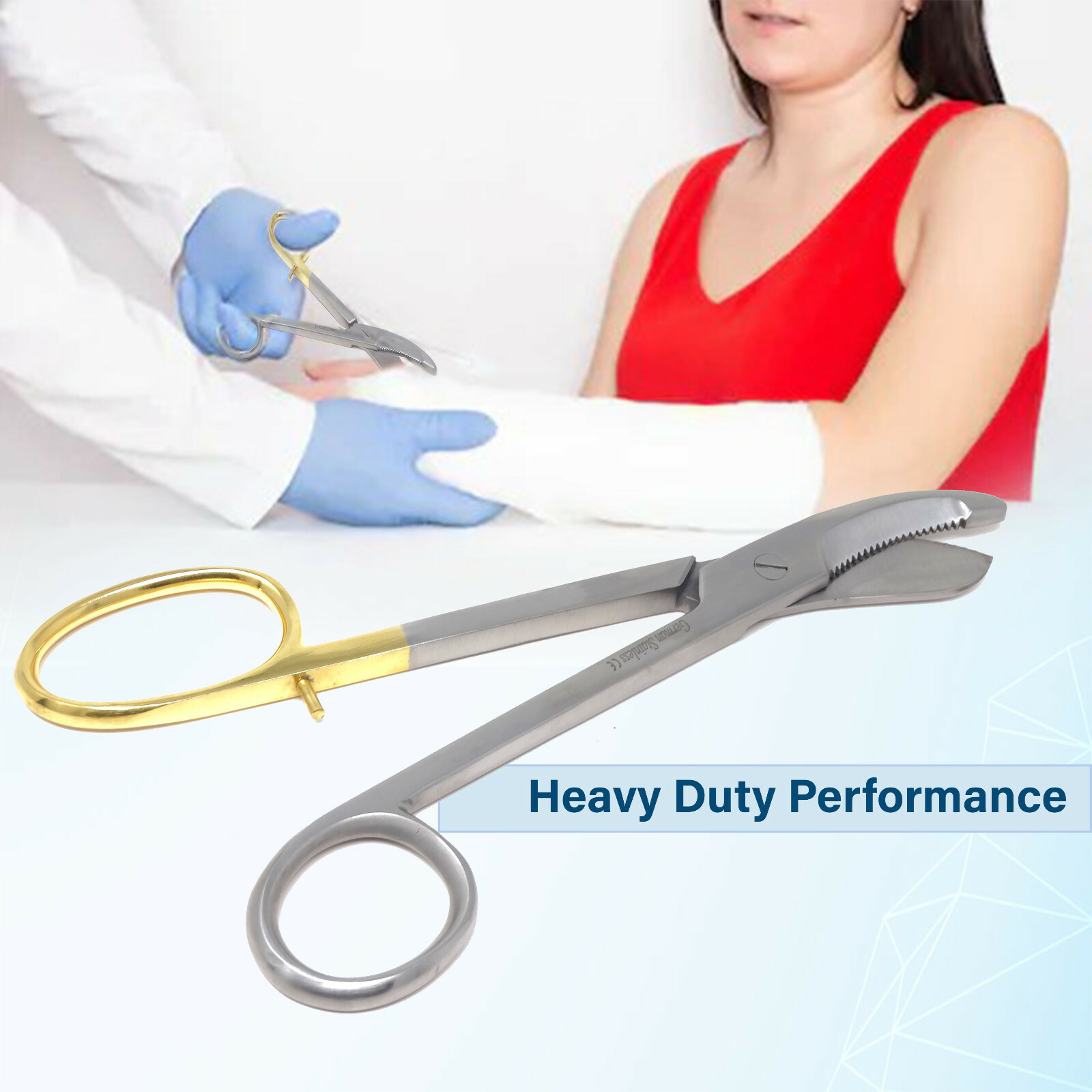 Premium Plaster Cutting Scissors 9.5'' Orthopedic Instrument One ...