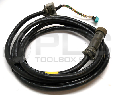 MODICON W606-012 CABLE ASSEMBLY FOR 184/384 AUX POWER SUPPLY 12FT | eBay