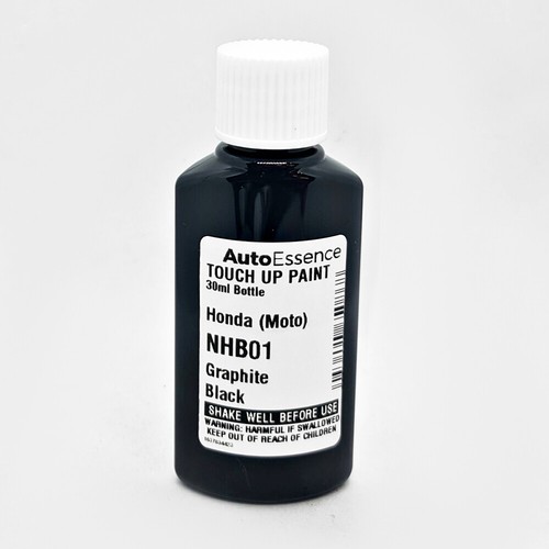 PAINT TOUCH UP KIT FOR HONDA NHB01 GRAPHITE BLACK 30ML REPAIR SCRATCH ...
