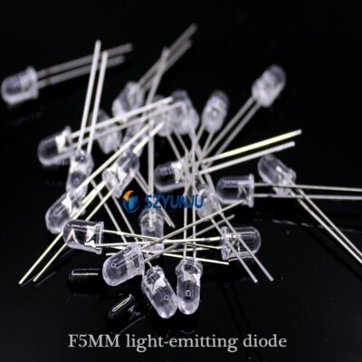 F5mm Diodes 100PCS UV LED Diode Clear UV LED Ultraviolet Ultra Violet ...