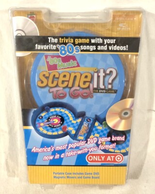 2007 SCENE IT To Go 80s Music Edition Travel DVD Game Target Mattel New ...