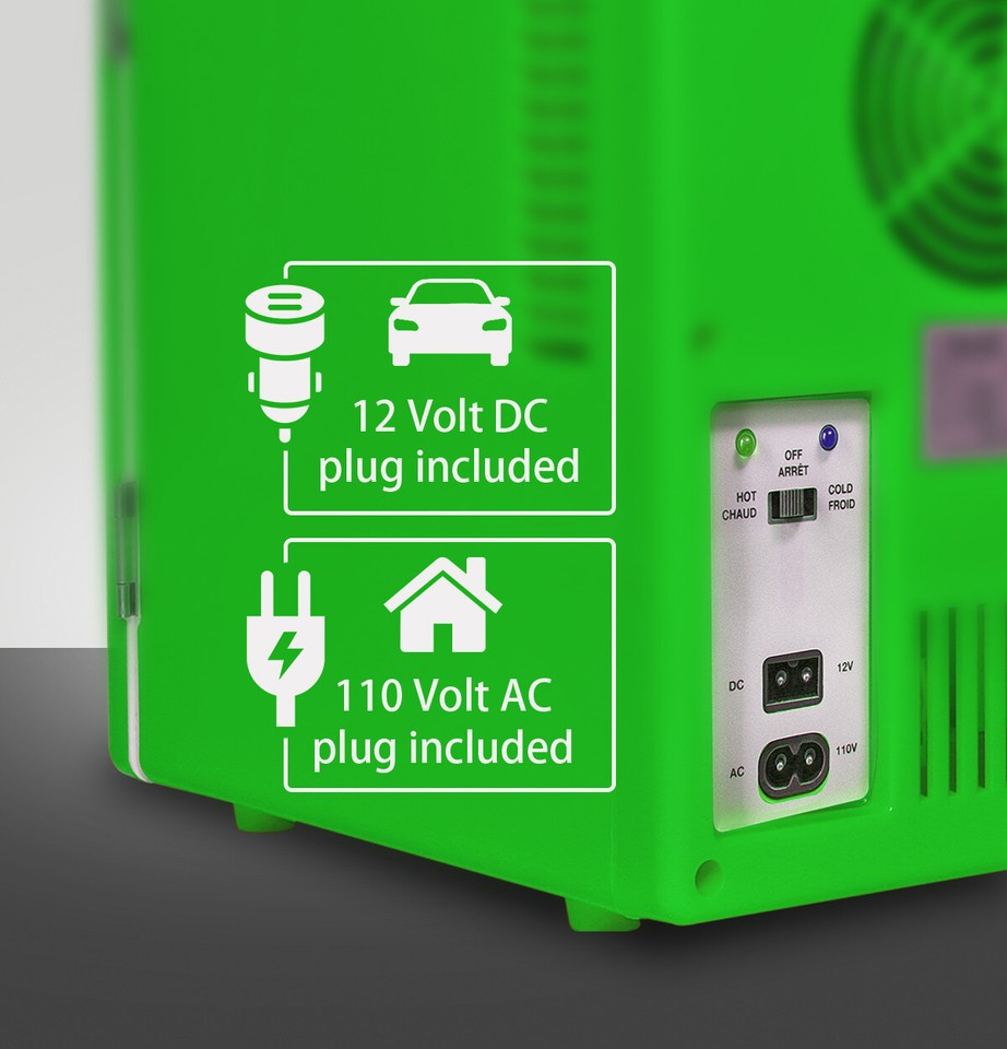 Green Sprite Lime Soda Coca Cola Mini Fridge Compact Personal ...