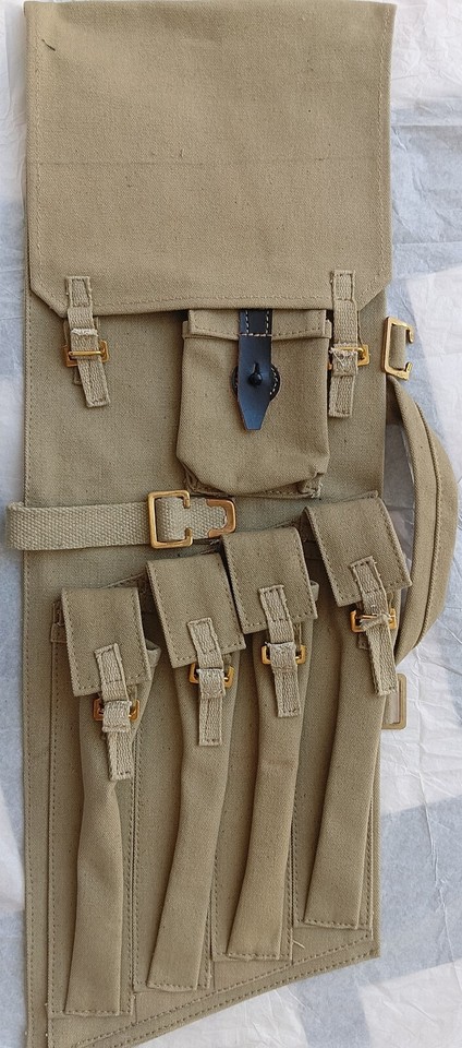 British WW2 Sten Webbing Carry Case Canvas Bag Khaki | eBay
