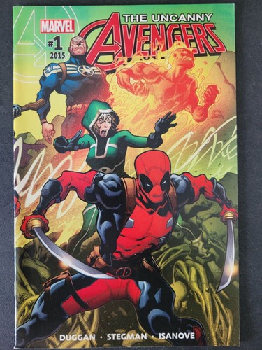 THE UNCANNY AVENGERS #1 (2015) MARVEL COMICS WRAP AROUND COVER ...