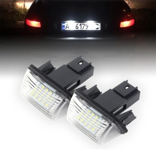 Ampoules LED Plaque Immatriculation Canbus Peugeot 206 207 307 308 406 ...