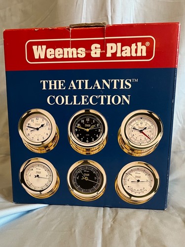 Weems & Plath Atlantis Collection Ship's Bell Quartz Clock 200100 | eBay