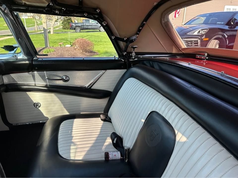 1956 Ford Thunderbird Rare 312 V8, Fiesta Red, Well-Maintained | eBay