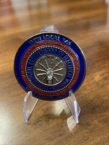 IBEW Local 145 Illinois Challenge Coin | eBay