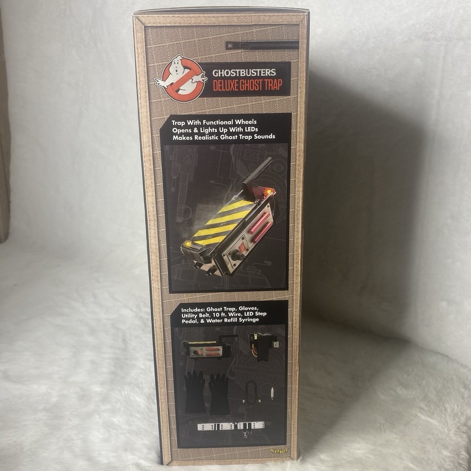 Ghostbusters Spirit Halloween Deluxe Replica Ghost Trap With Pedal ...