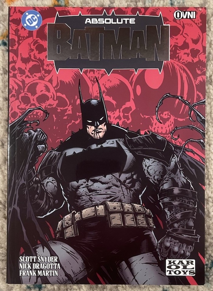 ABSOLUTE BATMAN VOL #1 VARIANT ARGENTINA LIMITED TO 150 SIGNED AND ...