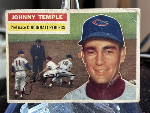 1956 Topps #212 Johnny Temple Reds - Poor-VG - C76 | eBay