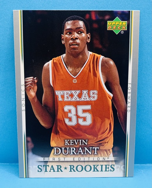 2007-08 Upper Deck First Edition - Star Rookies #202 Kevin Durant (RC ...