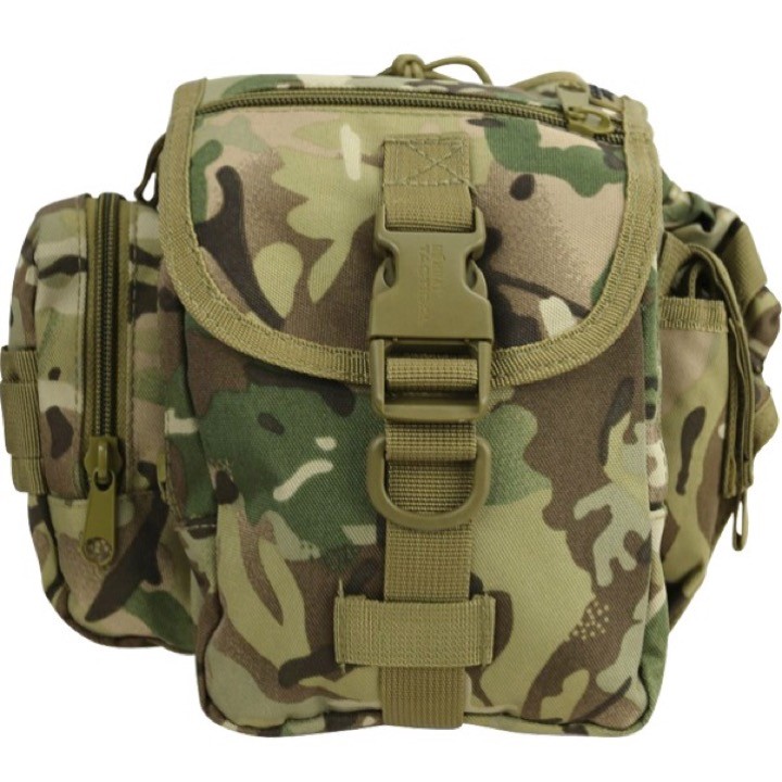 TACTICAL 7L SHOULDER BAG ARMY BTP MTP DPM CAMO MENS TRAVEL DOCS MONEY ...