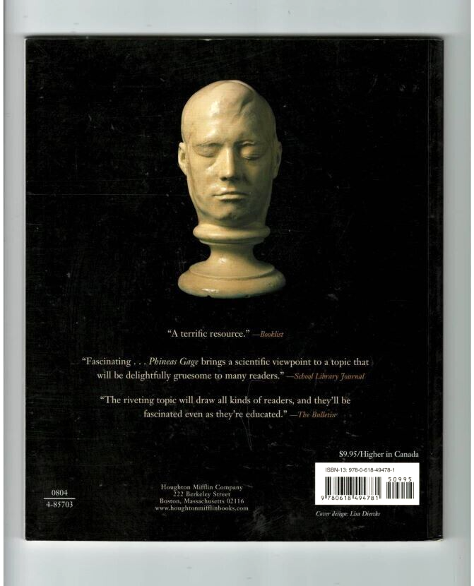 PHINEAS GAGE-1848 A 13 POUND IRON ROD SHOT THRU HIS BRAIN-HISTORY ...
