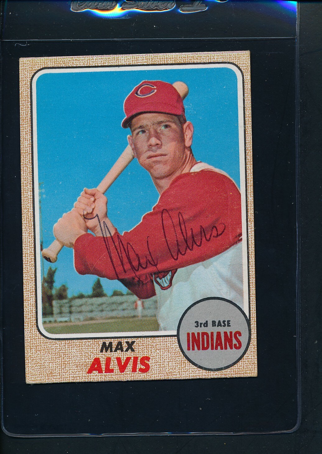 1968 Topps #340 Max Alvis Indians Signed Auto *47033 | eBay