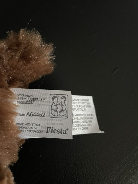 Lubby Cubbies by Fiesta Mike Moose Stuffed Animal Plush 2017 for sale ...