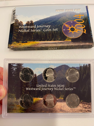 2004 Westward Journey Nickel Series Coin Set - Boxed with COA - US Mint ...