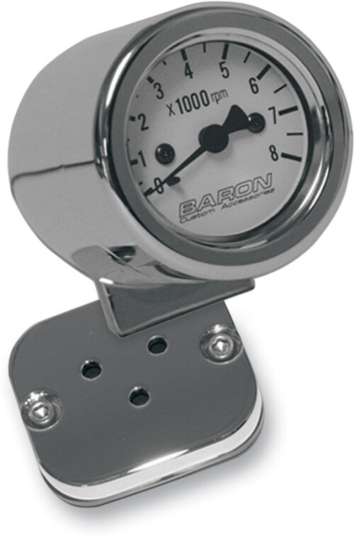 Baron Custom Accessories - BA-7573-00 - Mini-Bullet Tachometer with 1in ...