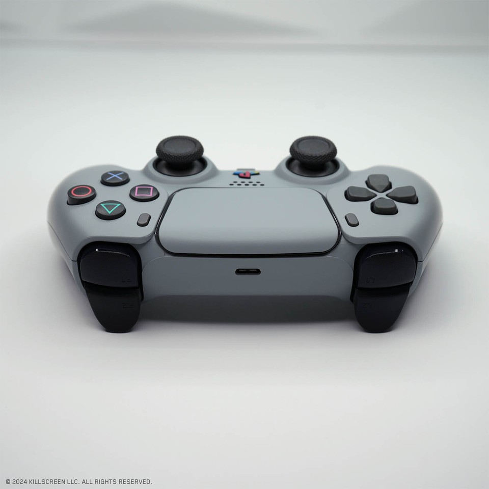 ReSHOCK™ PS1 Gray PS5 Controller PlayStation 5 30th Retro DualSense ...