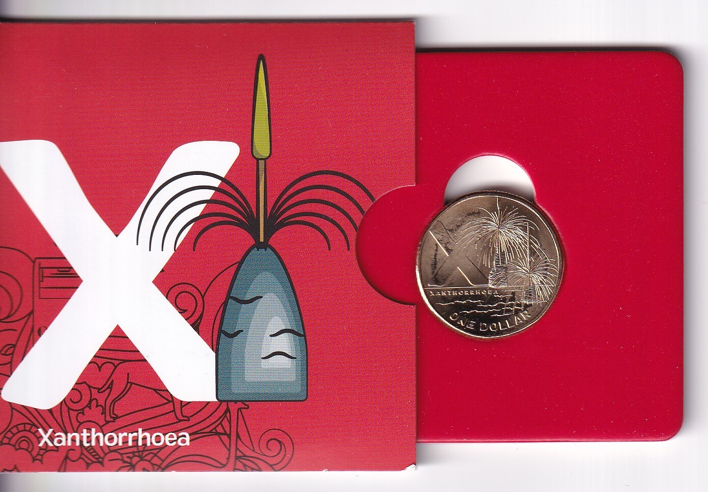 AUSTRALIAN GREAT AUSSIE COIN HUNT 2 - 2021 $1 ALPHABET LETTER X UNC ...