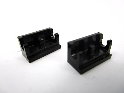 LEGO x2 Black Hinge Brick 1x2 Base Réf 3937 | eBay