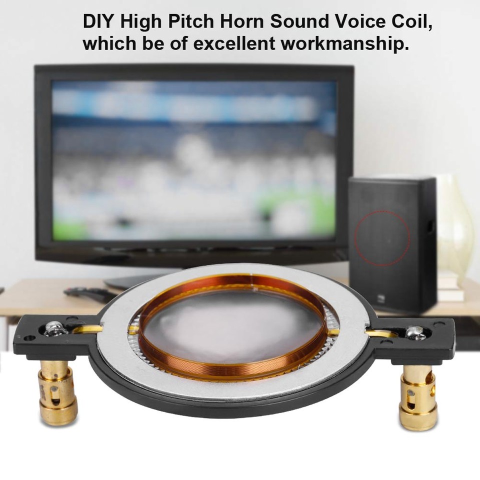 Universal Diaphragm 44.4mm High Pitch Horn Sound Voice Coil Horn ...