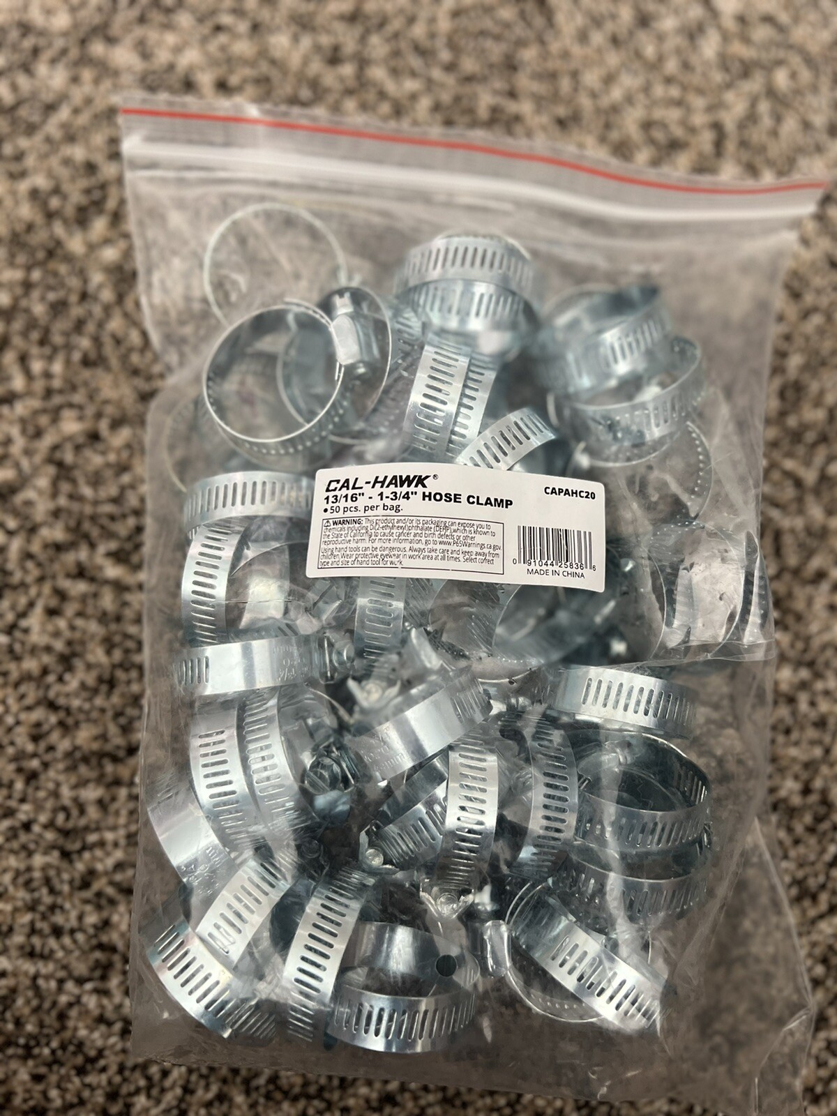 CAL-HAWK 13/16 - 1-3/4 hose clamps | eBay