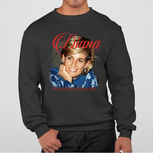 I Miss Princess Diana Merch, Vintage Rock Sweatshirt 101047 | eBay