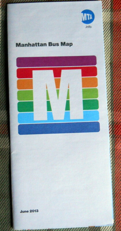Manhattan Bus Map 2013