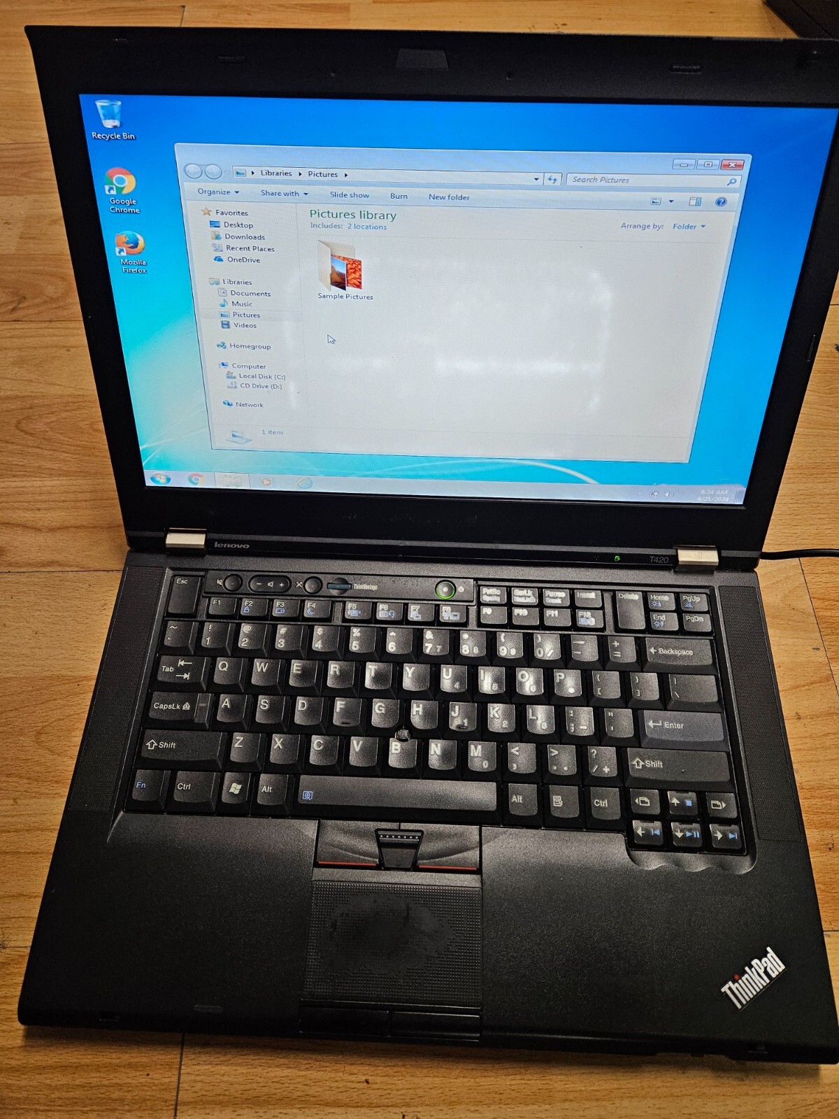 LENOVO THINKPAD T420 LAPTOP INTEL i5 8GB 500GB DVDRW WINDOWS 7 32Bit | eBay