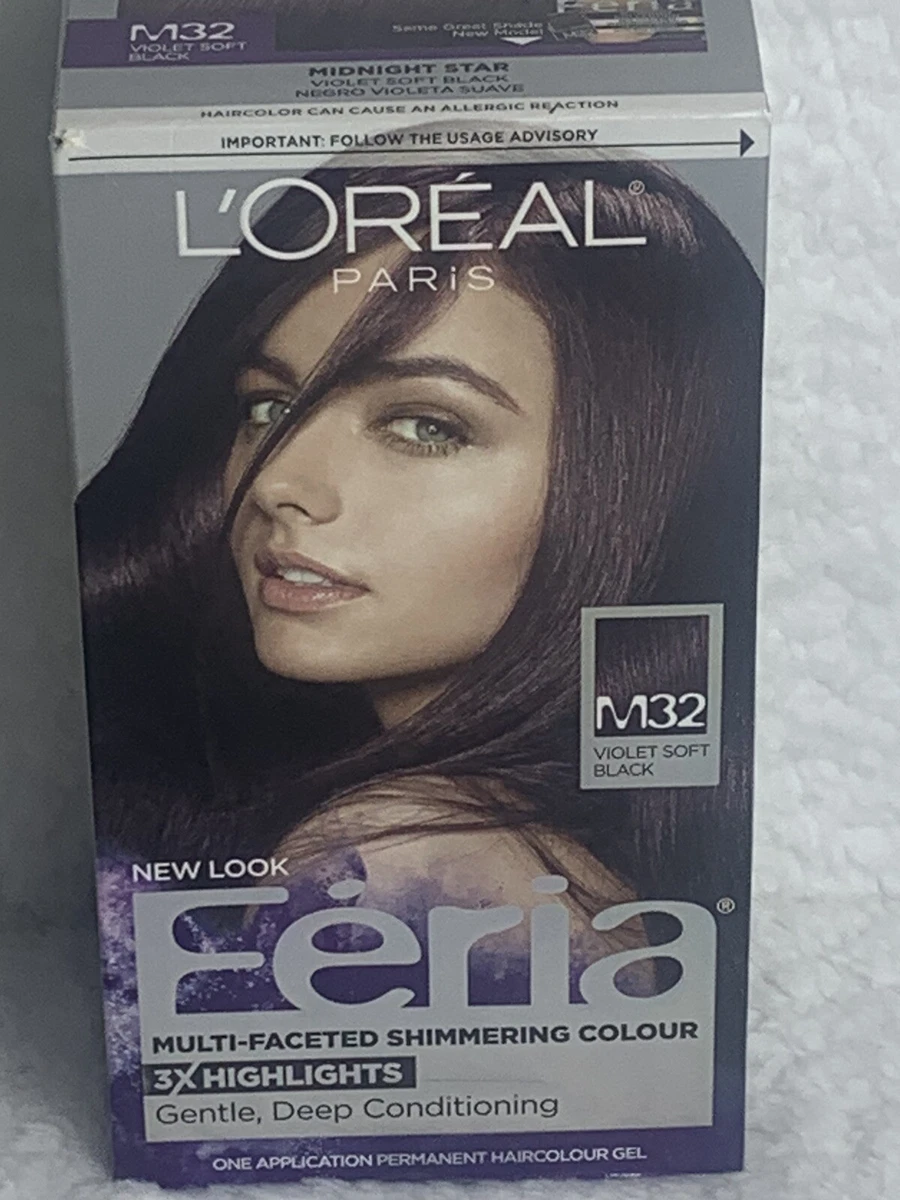 Soft Violet Black Hair Color