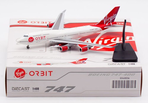 JC Wings Virgin Airlines FOR BOEING B747-400 N744VG Flight Test 1/400 ...
