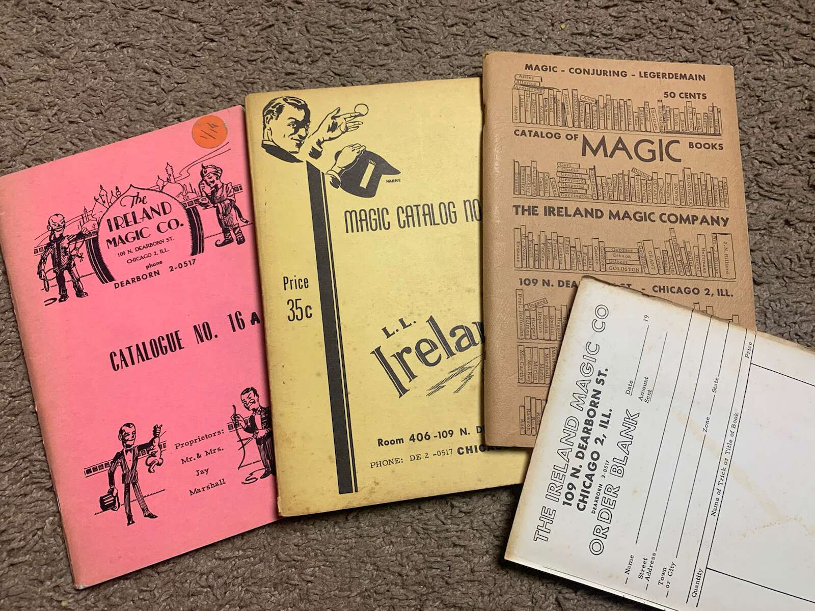 🔥 Three Vintage Ireland Magic Catalogs With Original Order Sheet🔥 | eBay