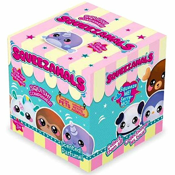Squeezamals Micro Series Slow Rise Plush Toy Gift Present Squish Squeeze Pets | eBay