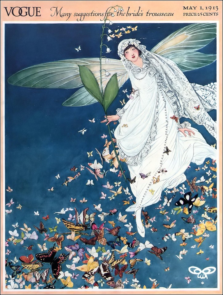Vintage Vogue Cover May 1913 Quality Print - Frame Me | eBay