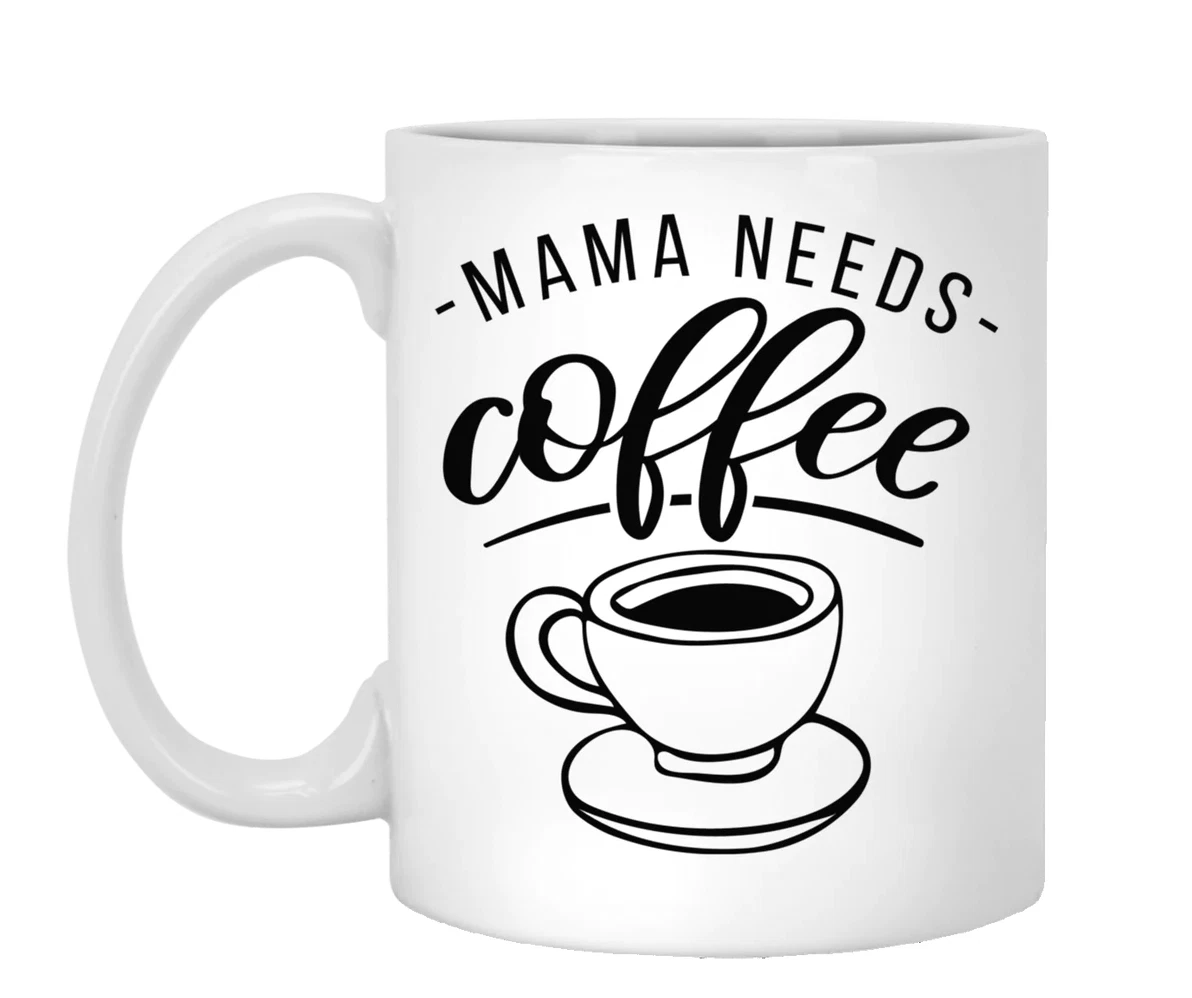 Mom Drinking Coffee Clip Art
