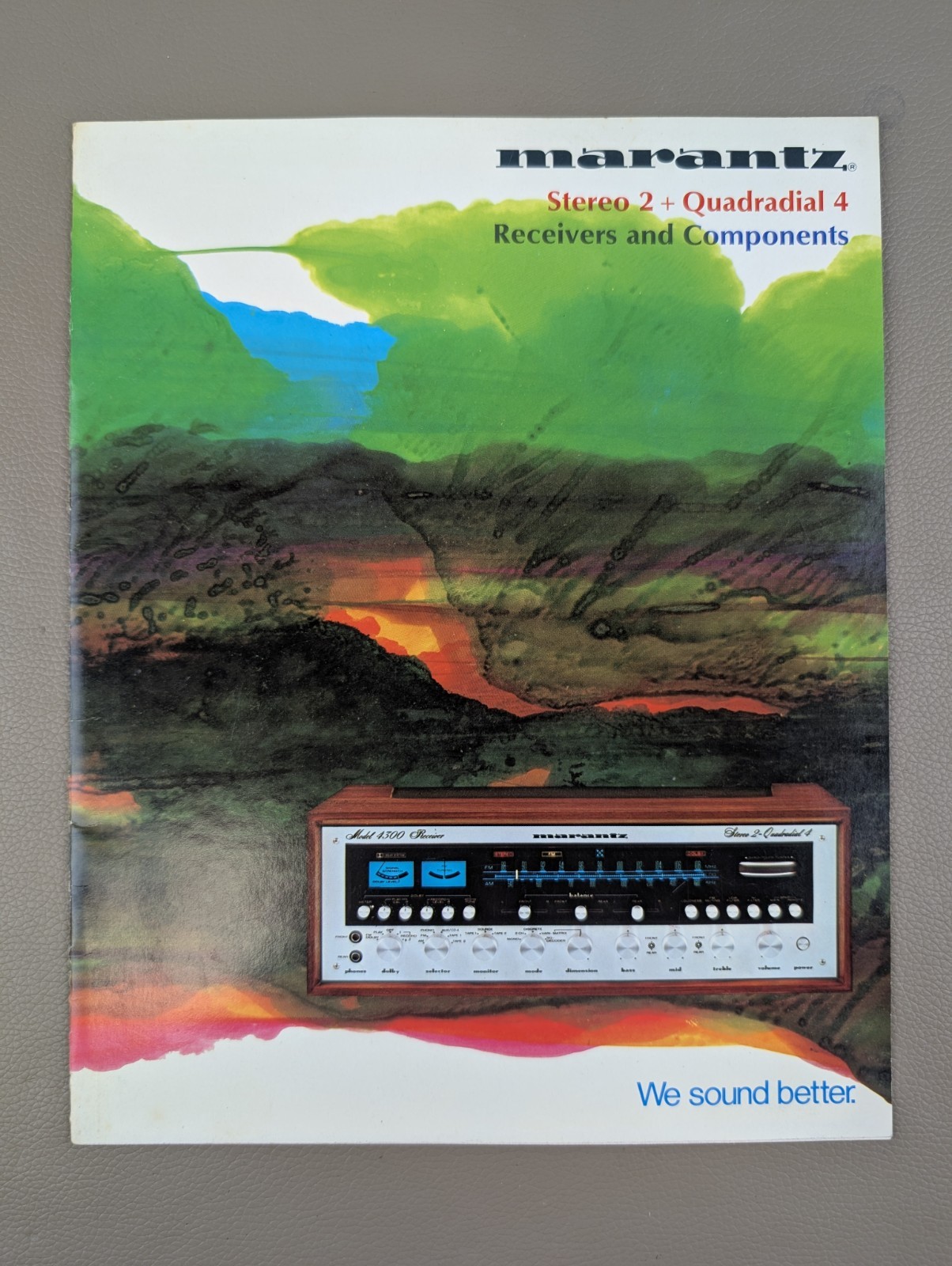 Marantz Stereo 2 + Quadradial 4 Receivers And Components Brochure D ...