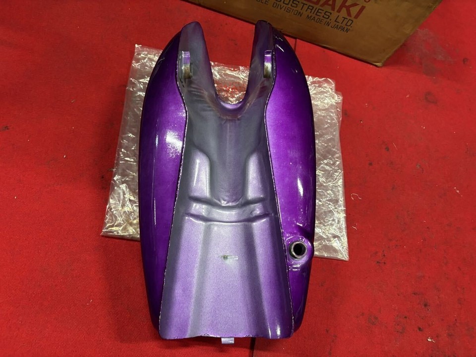 750Ss Fuel Tank With Box Exterior Candy Purple Gas Fuel Mach H2 | eBay
