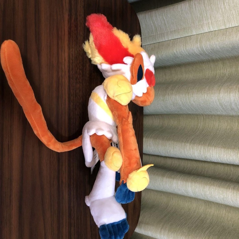 Pokemon Center Plush Toy Infernape H35cm 2021 Monkey Brown Pocket ...