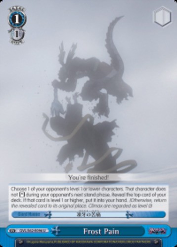 Frost Pain - OVL/S62-E096 - U Near Mint Weiss Schwarz Nazarick: Tomb of ...
