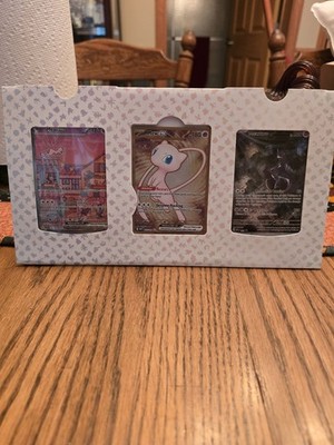 Pokemon TCG 151 UPC Promo Set Mew 053, Mewtwo 052, Metal Mew 205 New ...