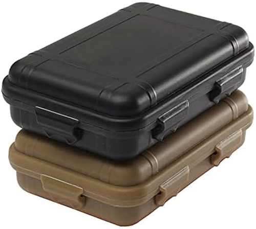 2 PCS Small Waterproof Box Waterproof Storage Box | Phone Watertight ...