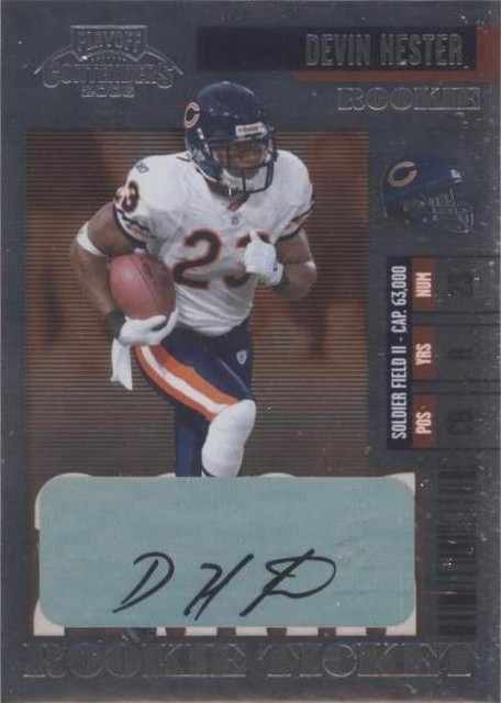 2006 Playoff Contenders - #165 Devin Hester (AU, RC) for sale online | eBay