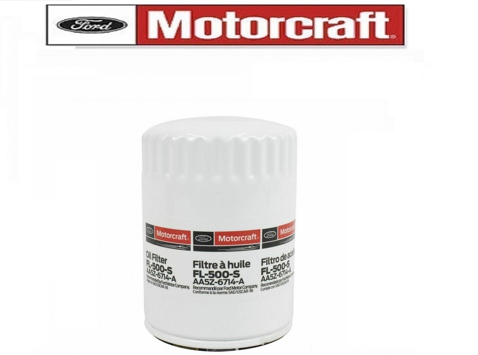 Genuine Ford OEM Motorcraft Engine Oil Filter FL500S AA5Z6714A NEW | eBay