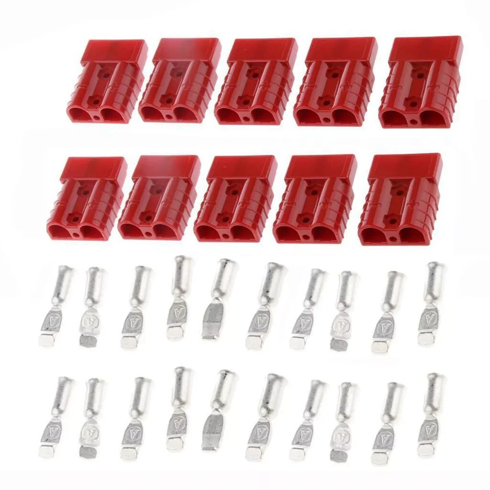 10X Battery Plugs Quick Connect Disconnect Jumper Cable Connectors ...