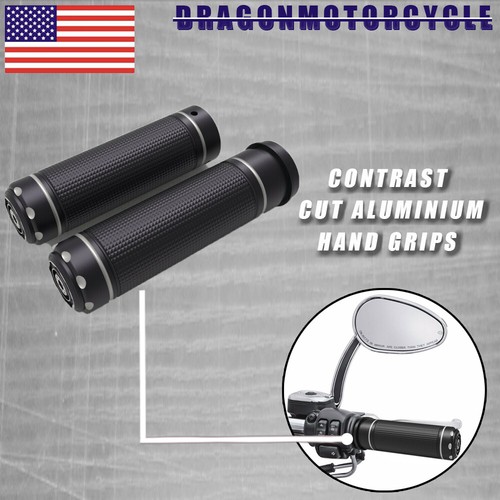 Contrast Cut Hand Grips Fit H-D 1996-2019 XL Smashing Gear | eBay