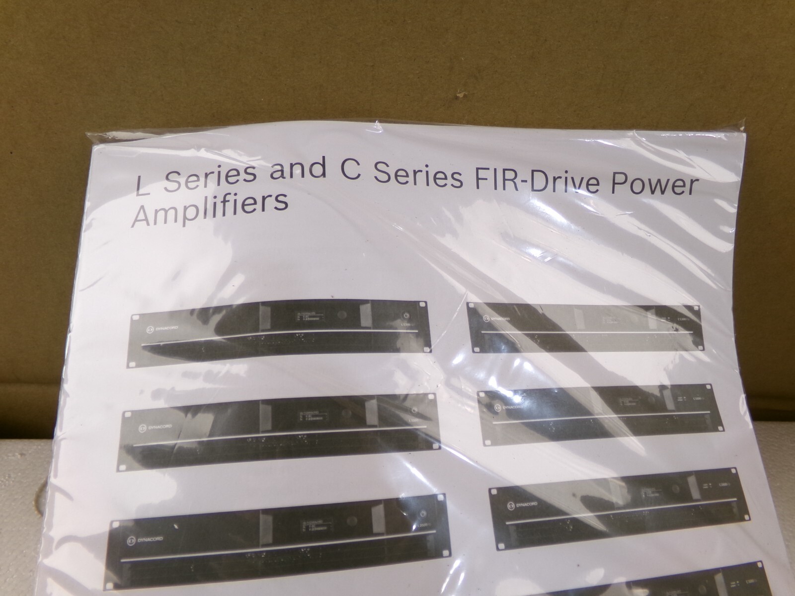 New Dynacord L1300FD DSP Power Amplifier 2x650W FIR Drive/XLR/NL4 ...